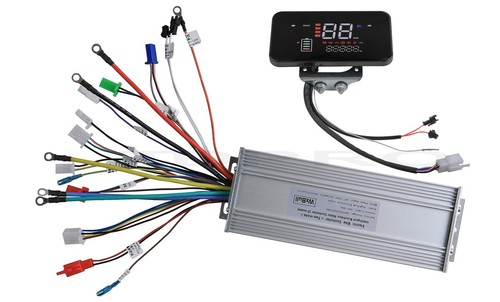 48V 1000W 1800W Brushless Electric Motor Controller Display Panel Go ...