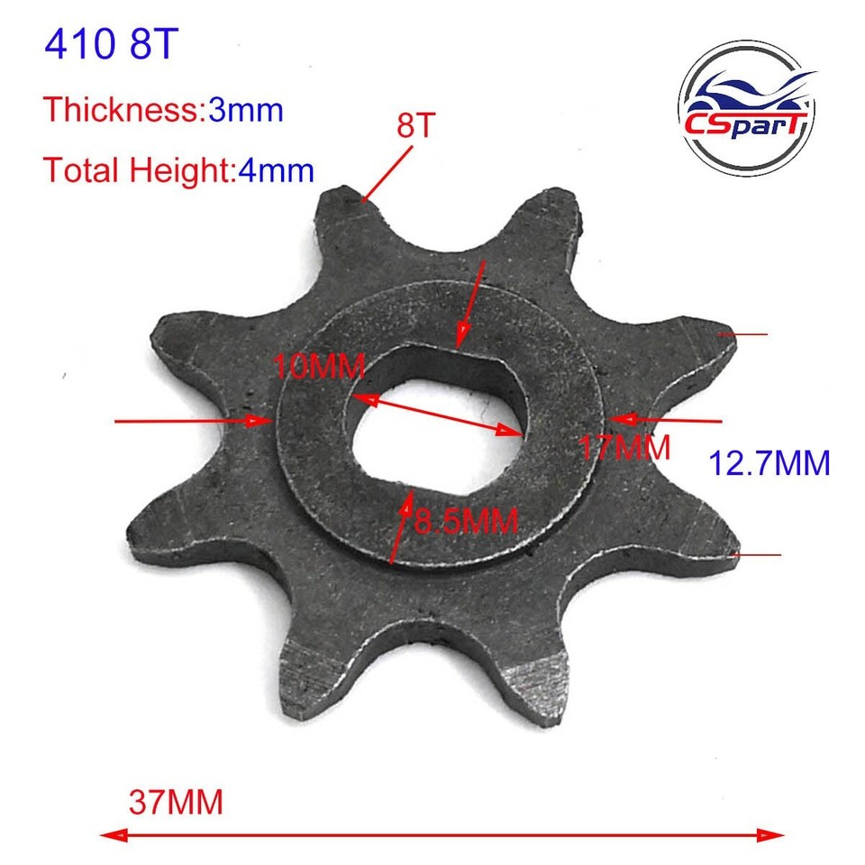 410 420 Chain Sprocket Electric Bike Motor MY1016Z Unitemotor MY1018 ...