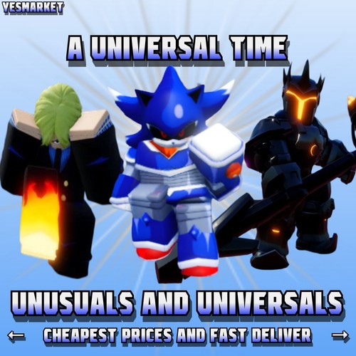 AUT | ⚫️ Universal & Unusual | ⚫️ Roblox | A Universal Time ⚫️ | eBay