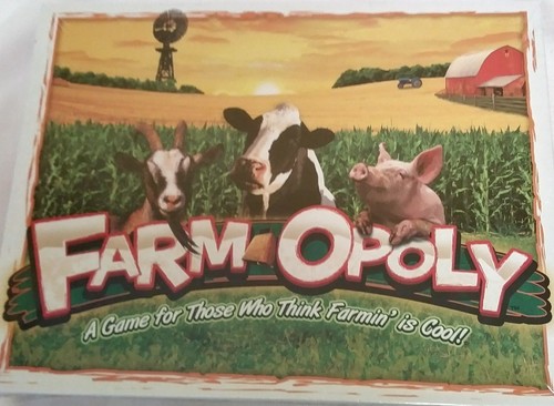 NEW Farm-Opoly Farmopoly A Farming Themed Monopoly Board Game | eBay