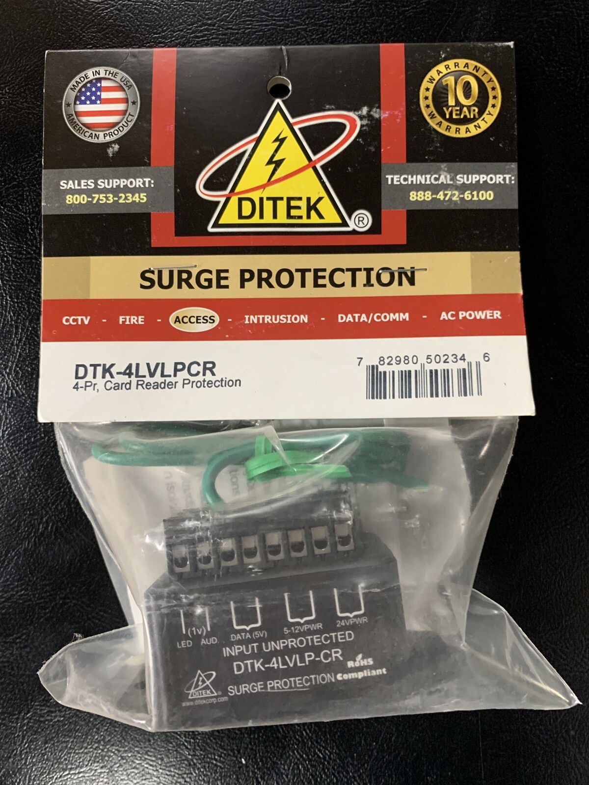 DITEK DTK-4LVLPCR Card Reader Surge Protection for sale online | eBay