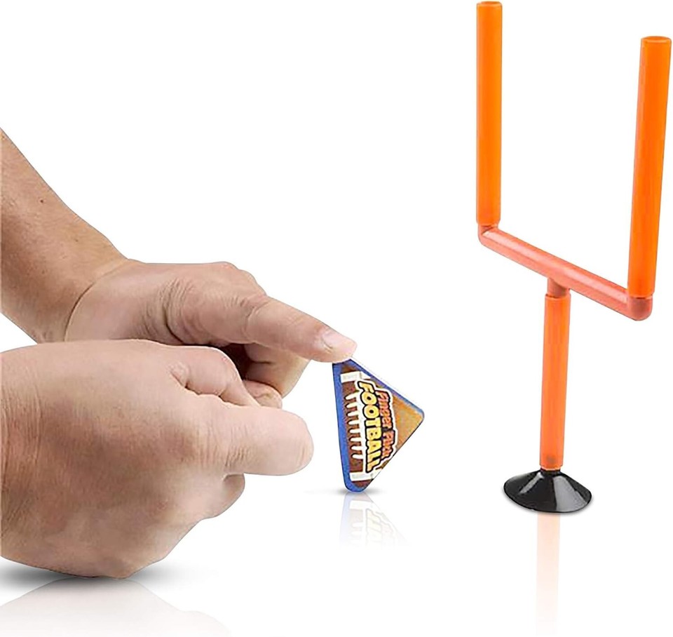 Finger Flick Football Game with 2 Footballs and 2 Goal Posts for ...