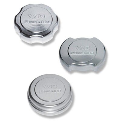 Autotecnica V8 Power Aluminium Engine Cap Set For Ford Falcon XR8 BA BF ...