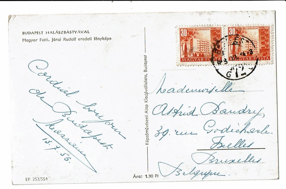 CPA -Carte postale-Hongrie - Budapest - -Halasszbastyaval-1956-S4668 | eBay