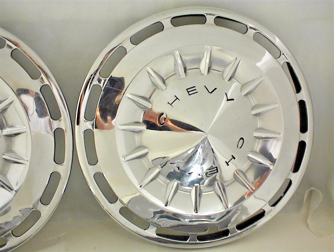 1962 CHEVROLET CHEVY II HUBCAPS WHEEL COVERS GM | eBay