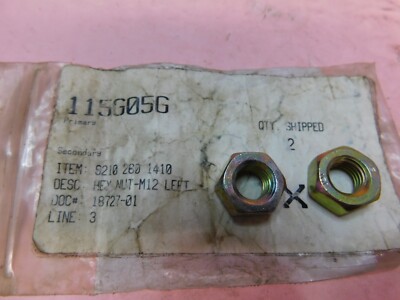 HEX NUT M12 SET OF 2 STIHL # 9210 260 1410 CHAINSAW -- BOX 6106 K | eBay