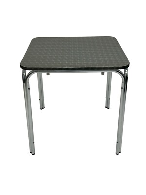 Square Stacking Aluminium Table, Bistro Tables, Cafe Table, Beer Garden ...