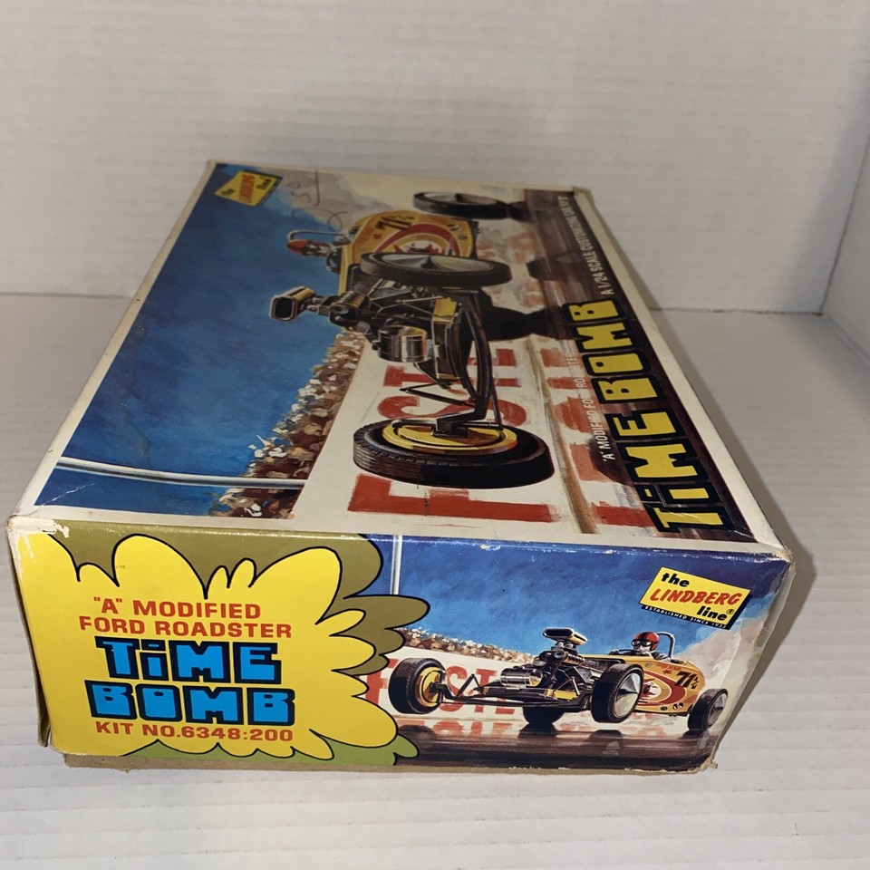 The Lindberg Line Time Bomb Car Model Kit | eBay
