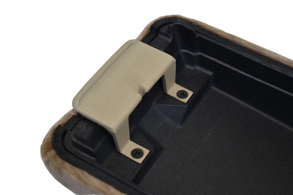 1995-2003 Buick Park Avenue Center Console Brown Cloth Armrest Top Lid ...