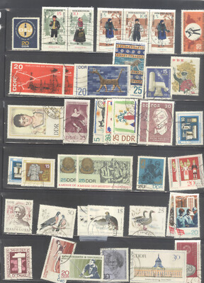 Germany-DDR 40 Stamp mini collection #6 | eBay