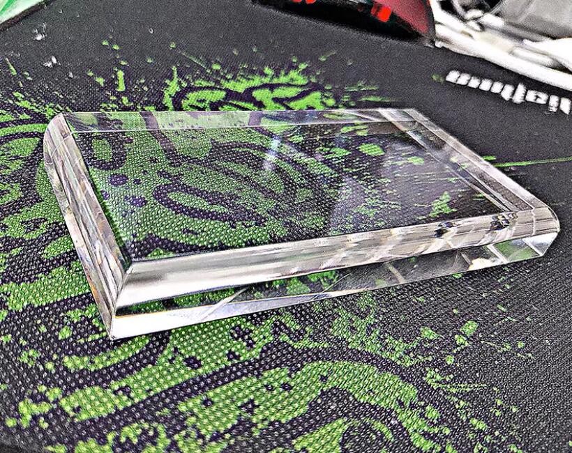 Universal Clear Wrist Rest For Mechanical Keyboards Acrylic Wrist Pad ...