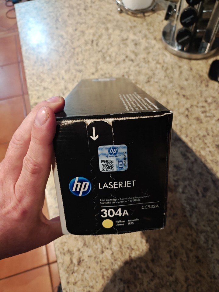 HP Laserjet CC532a 304A Yellow Toner Cartridge for CP2025 CM2320 mfp ...