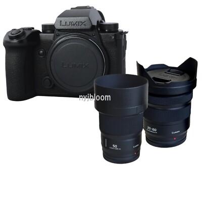 New Panasonic Lumix S5IIX Camera + S20-60 & S50mm Dbl Lens Kit DC ...