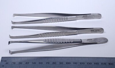 3x ASSI #AG27115 Martin Tissue Forceps 6" Stainless Steel Surgical | eBay