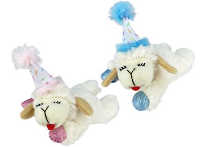 Multipet Birthday Lamb Chop Cat Toy 4"(Each Sold Separately)* | eBay