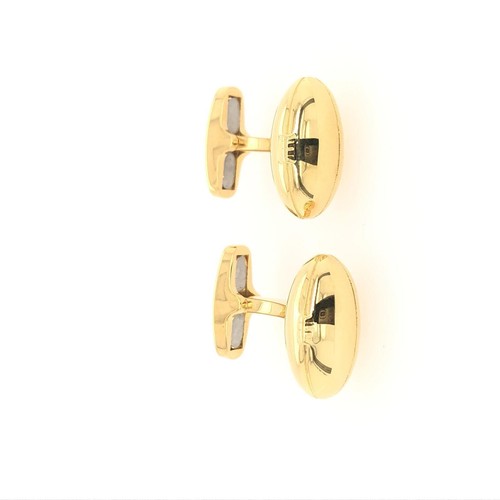 Rugby Ball Gold Plated Cufflinks 925 Starling Silver | eBay