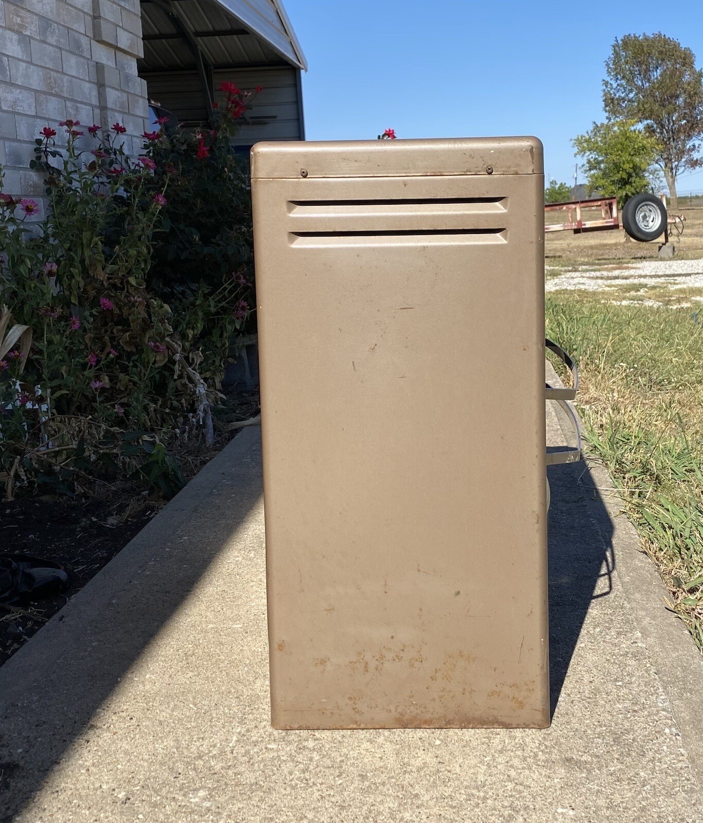 VINTAGE DEARBORN 39,950 BTU HEATER With 7 RADIANTS WITH PILOT LIGHT | eBay
