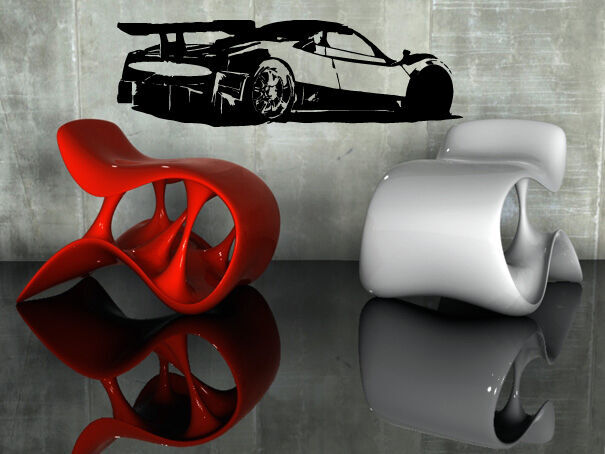 Pagani Zonda R Super Cars Wall MURAL Vinyl Art Sticker M033 | eBay