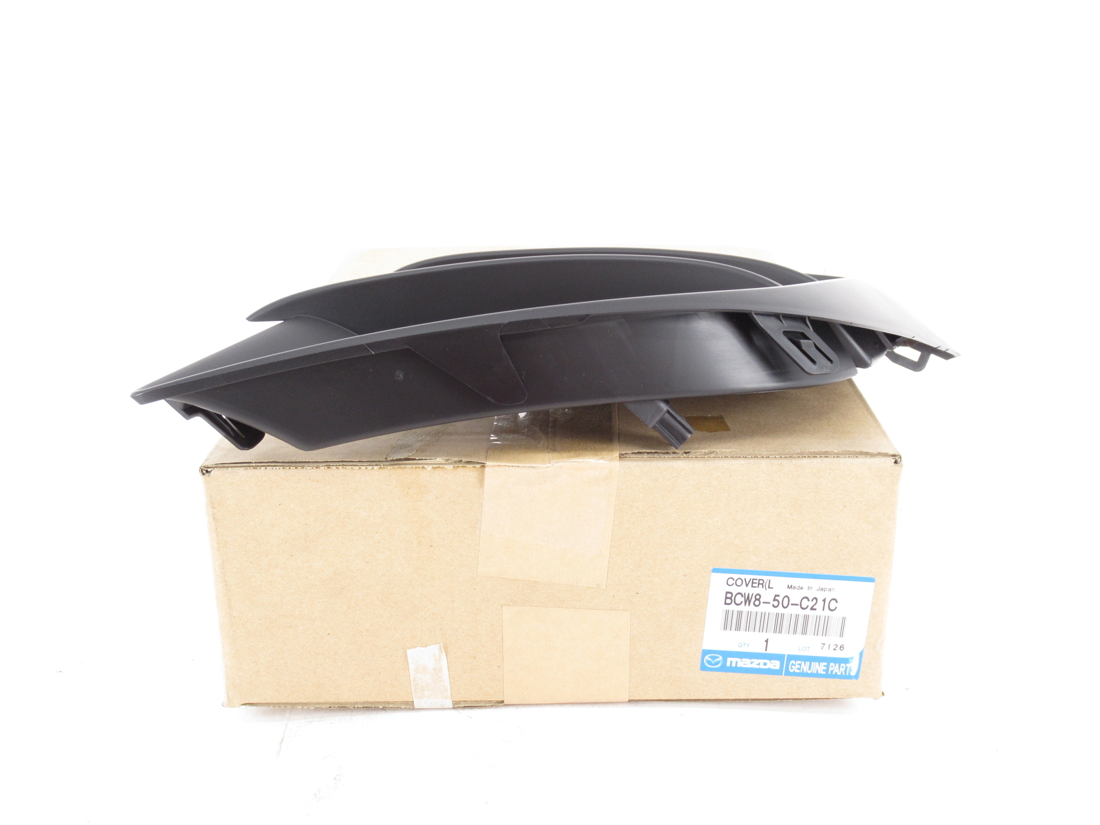 Genuine OEM Mazda BCW8-50-C21C Driver Front Bumper Fog Light Hole Cover ...