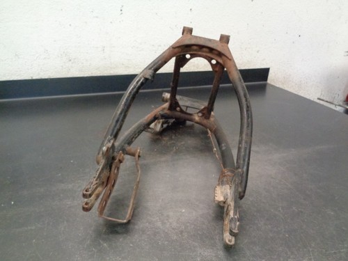 1978 78 YAMAHA DT 125 DT125 MOTORCYCLE MOTOR BODY MOUNT SUBFRAME SUB ...