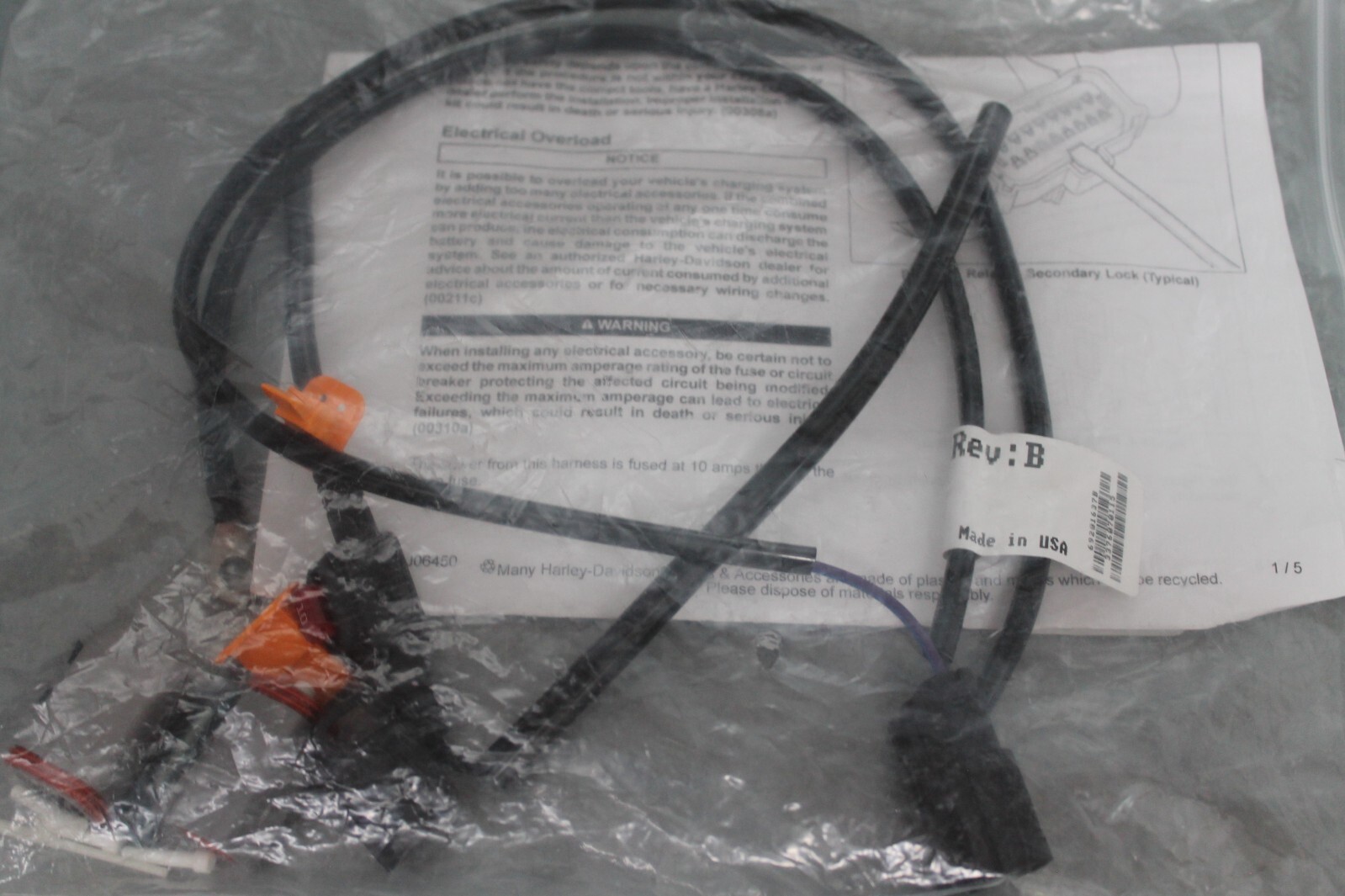 New Harley Davidson Spectra Glo Wire Harness Kit 69201636 | eBay