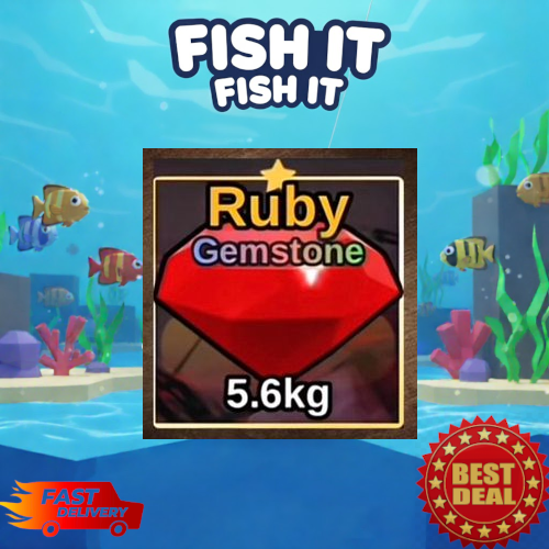 🔥Fish It Roblox Ruby Gemstone | Fast & Easy | eBay