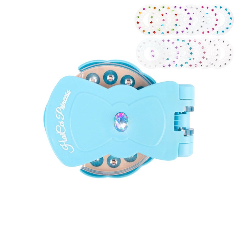 Hair Kit with Rhinestones Hair Bling Gems for Girls Bling Bling Hair ...