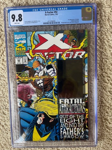 X-Factor #92, CGC 9.8, Marvel, 1st appearance of Exodus,Wraparound ...