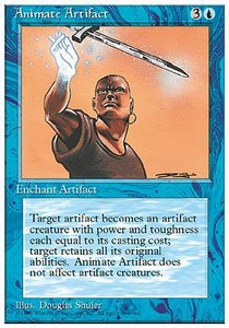 Magic/MTG Animate Artifact 4ED- Uncommon Englisch Good | eBay.de