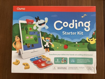 Osmo Coding Starter Kit for iPad; Learning Games STEM Toy; NEW IN BOX ...