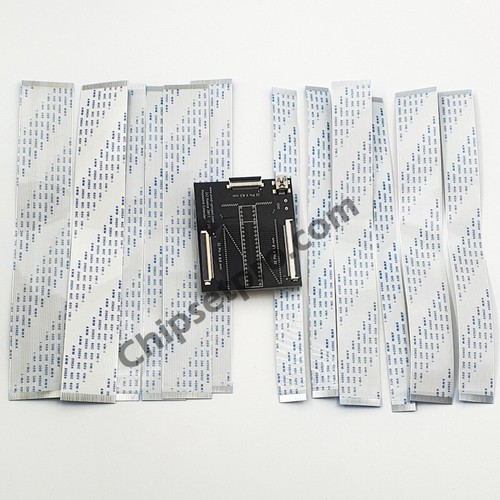 Extended board of ports high-performance with flex cables - 24, 26, 34 ...