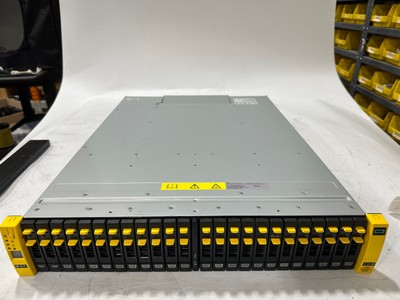 K2Q35A HP 3PAR StoreServ 8000 Storage Array w/ 24x 1.2tb HDD, 2x 7.68tb ...