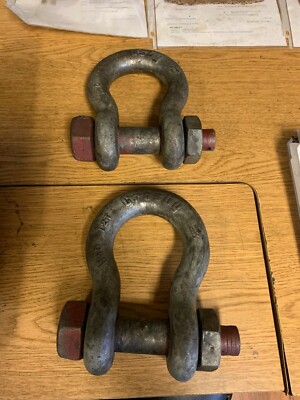 Crosby 12T Bolt, Nut and Cotter Shackle - Item 1079 | eBay
