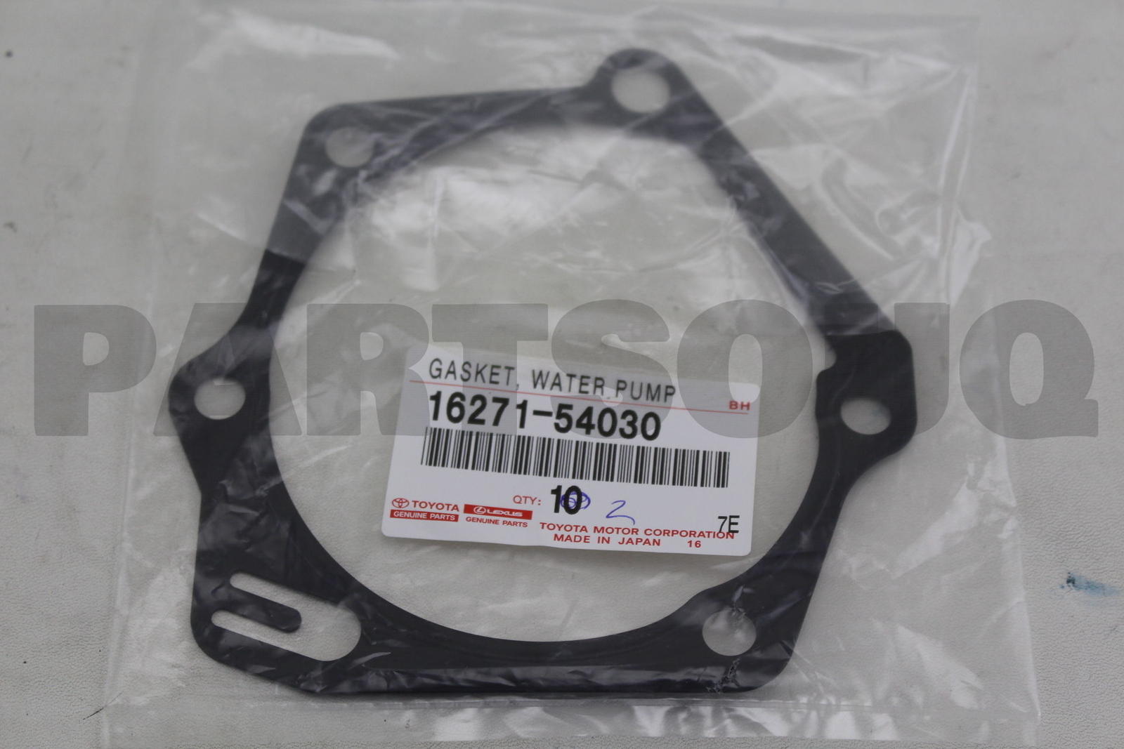 1627154030 Genuine Toyota GASKET, WATER PUMP 16271-54030 | eBay