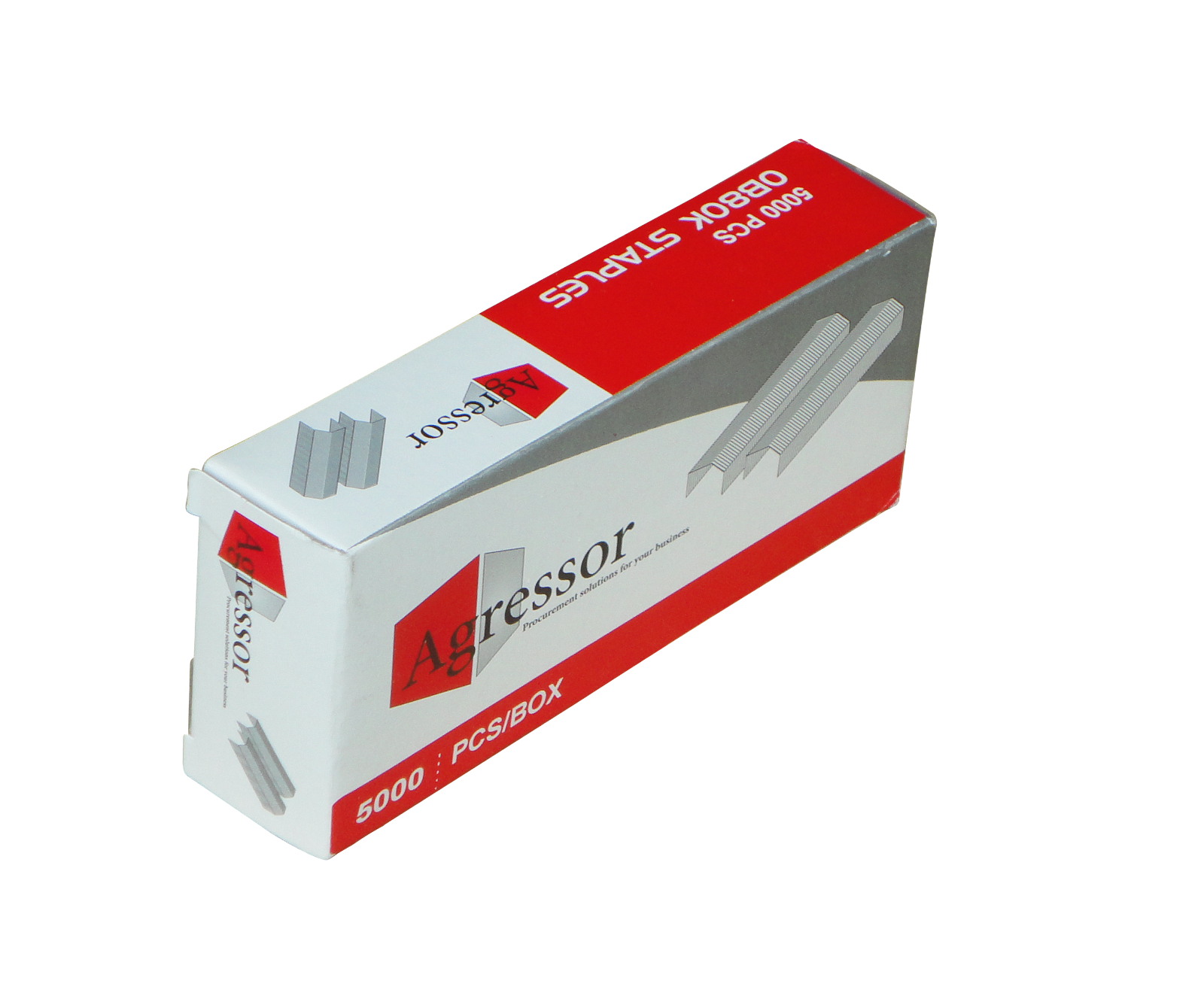 Agressor 1/4" (6mm) Staples Box of 5000 for Stanley Bostitch B8 Plier ...