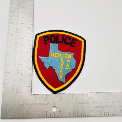 Denton Texas Police Patch | eBay