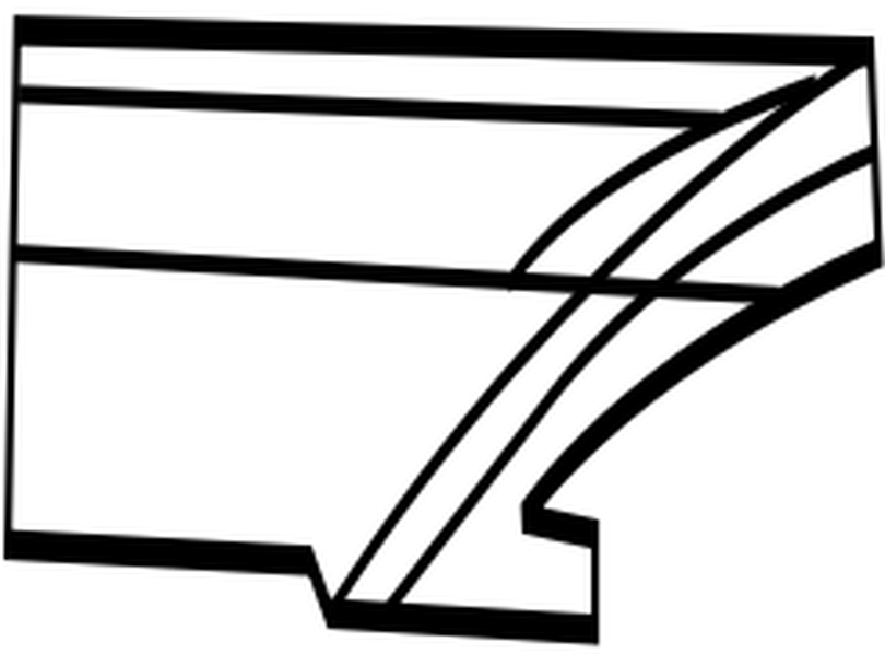 75988-60800 Toyota Stripe, rear door outside, lh 7598860800, New ...