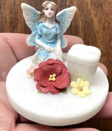 Tooth Fairy figurine collectible Handmade ONE OF A KIND decorative ...