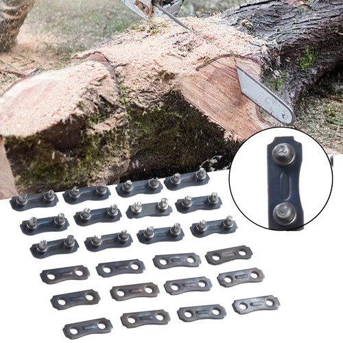 Chainsaw Chain Repair Kit 12 Sets 3/8 LP 050 Inch Links and Tie Straps ...