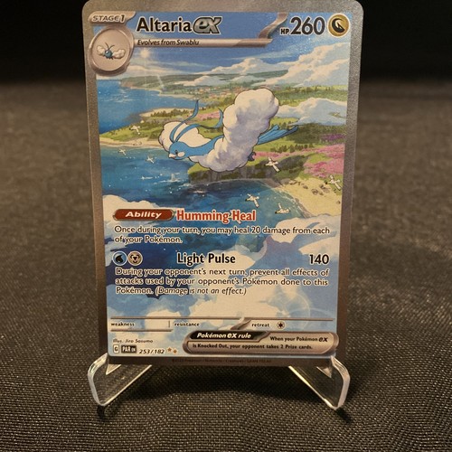 Pokémon Paradox Rift Altaria EX Illustration Card 253/182 NM Condition ...