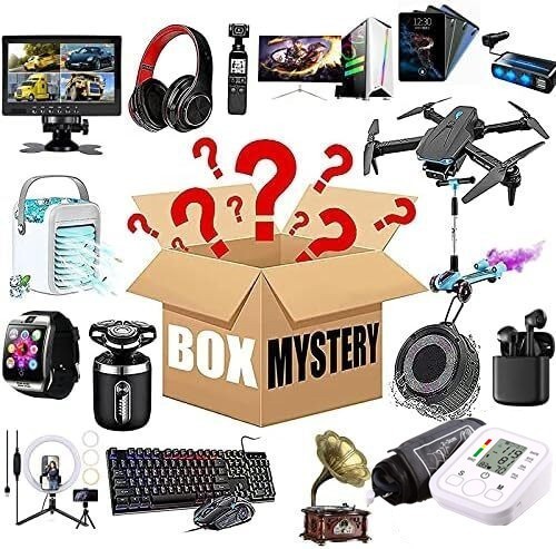 Real Random Mystery Box Electronic Products Luck Bag Gift Electronics ...