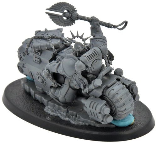 SPACE MARINES Chaplain On Bike #2 Warhammer 40K | eBay