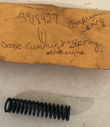 DODGE CUMMINS COMPRESSION SPRING 4B 6B ENGINE 3918427 NEW | eBay