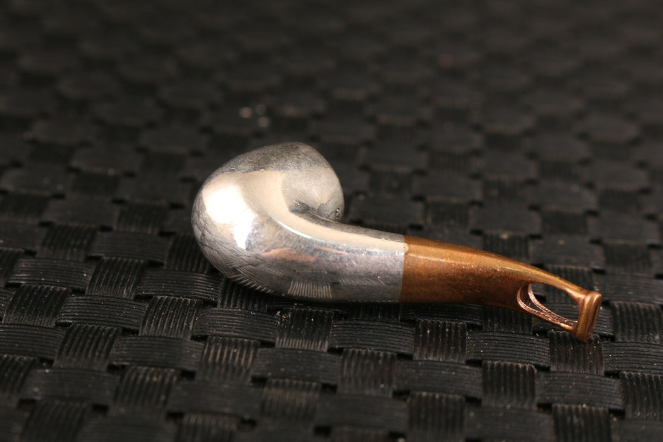 Useful Solid Silver Handmade Slippy Smoking Tool Pipe Can Be Used | eBay