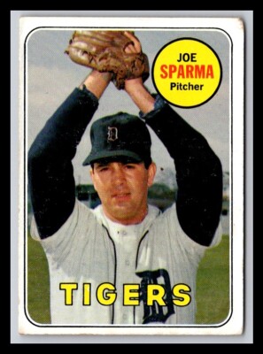 1969 Topps #488 Joe Sparma GD or Better | eBay