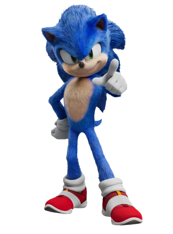 Sonic The Hedgehog 1 Iron On Transfer For Light and Dark Colored fabric ...