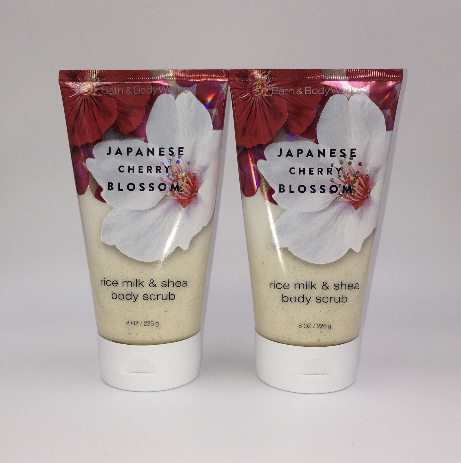 Lot of 2 Bath & Body Works Japanese Cherry Blossom Shea Rice Milk Body ...