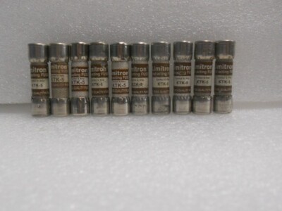 Nice Lot Bussmann Limitron KTK 5 5 Amp Fuses 600V | eBay