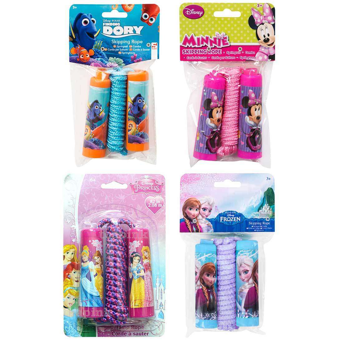 Skipping Jump Rope Disney Frozen, Princess, Minnie Mouse, Dory Toy ...