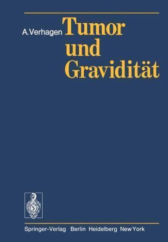Tumor und Gravidität by Jan Verhagen and A. Verhagen (2011, Trade ...